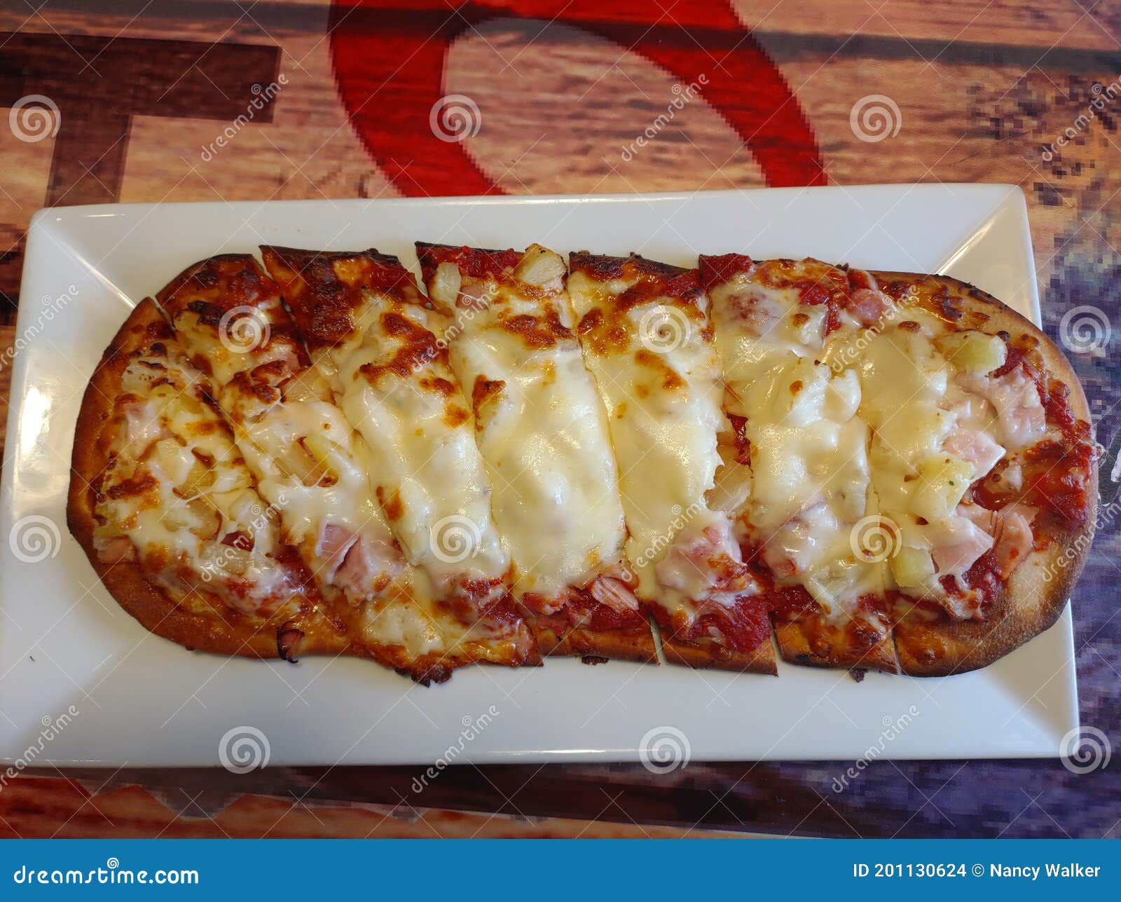Rectangle Flatbread Pizza Stock Photos - Free & Royalty-Free Stock ...