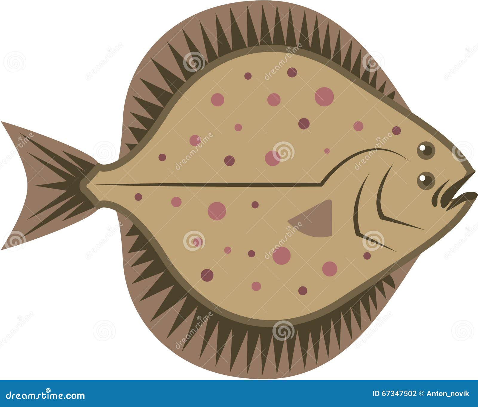 Flatfish Cartoons, Illustrations & Vector Stock Images - 802 Pictures ...
