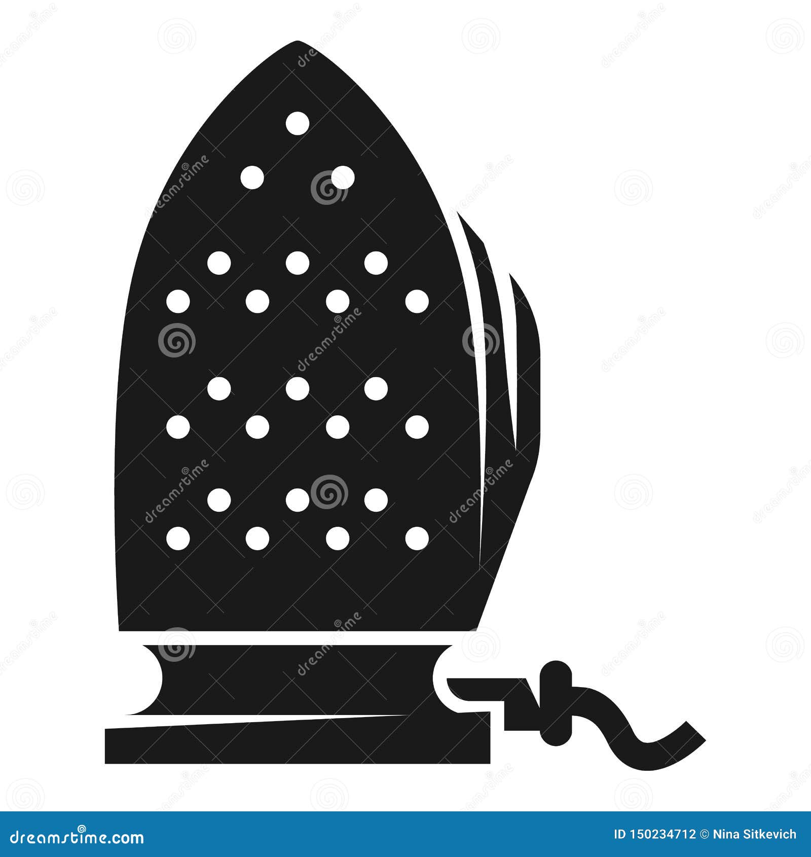 Flatiron Icon Vector Sign And Symbol Isolated On White Background ...