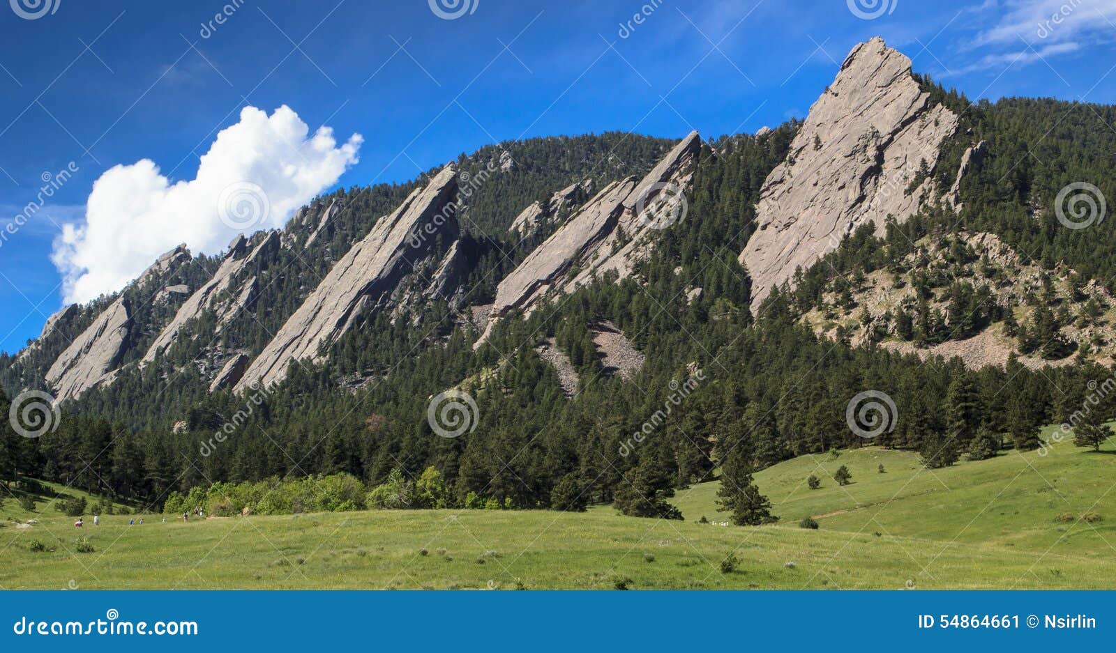 Flatirons in Boulder Colorado Stock Image - Image of scenic, colorado ...