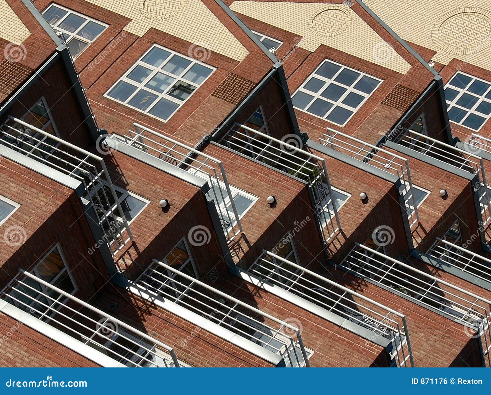 Flats stock photo. Image of residence, house, building - 871176