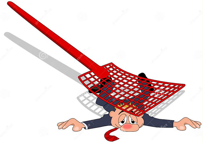 Flattened stock vector. Illustration of kill, humor, cartoon - 20341092