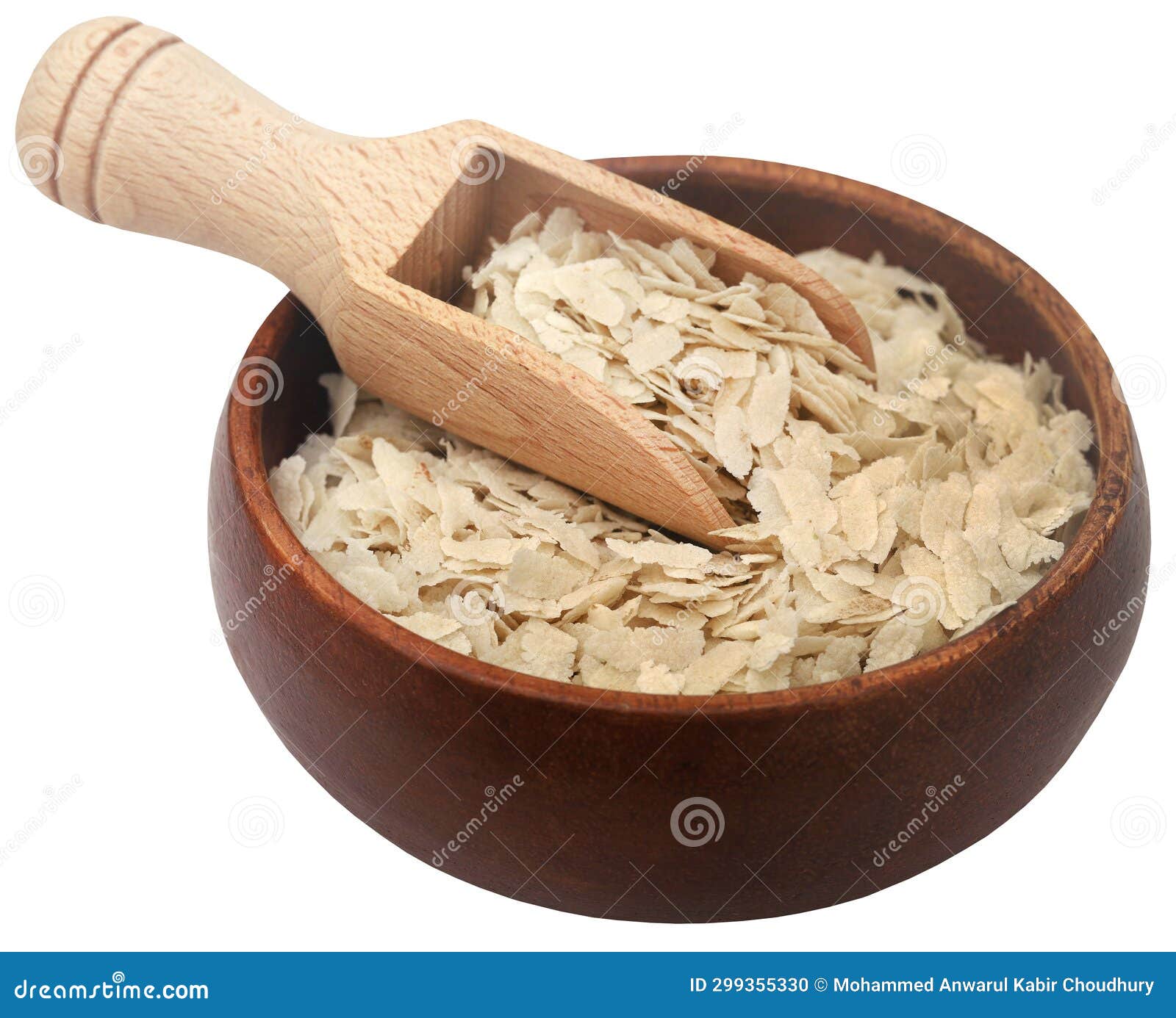 Flattened Rice, Puffed Rice, And Popped Rice Stock Image ...