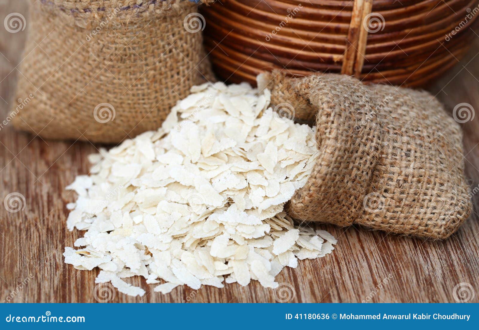 Flattened Rice Or Aval Used To Make Kerala Breakfast Aval Upma Or Pohe ...