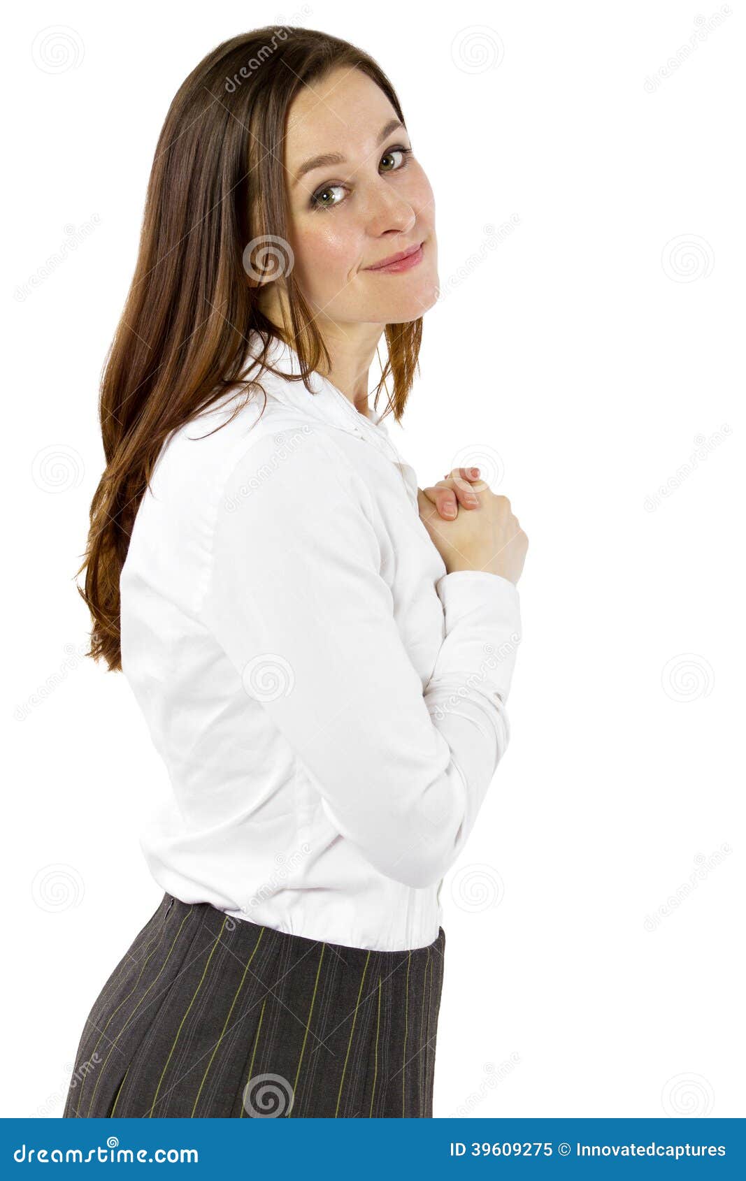 Flattered stock image. Image of businessperson, admiring - 39609275