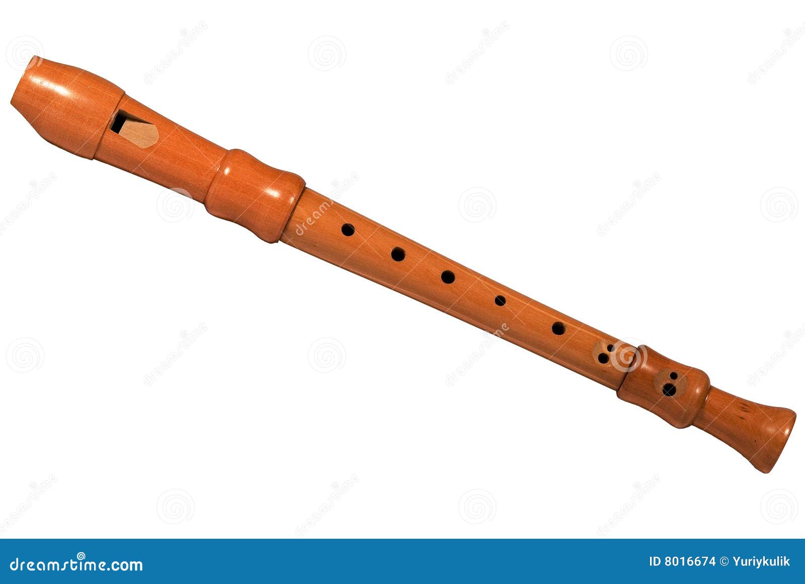 Flauta de madera foto de archivo. Imagen de elegante, oferta - 8016674