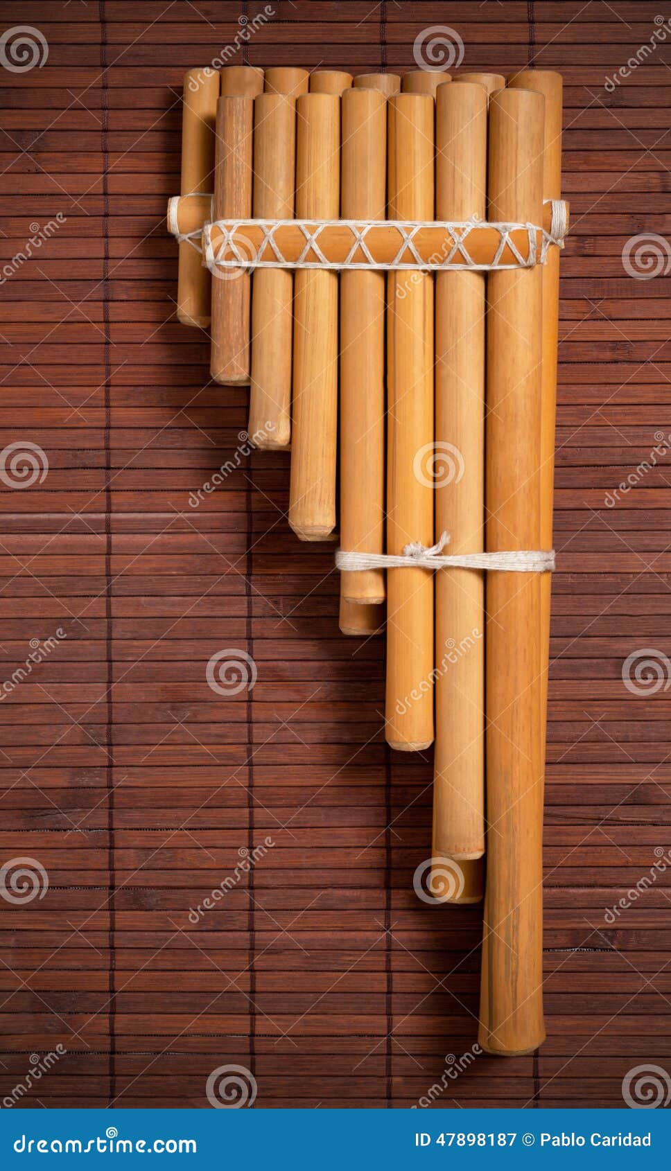 Flauto di Pan andina immagine stock. Immagine di peruviano - 47898187