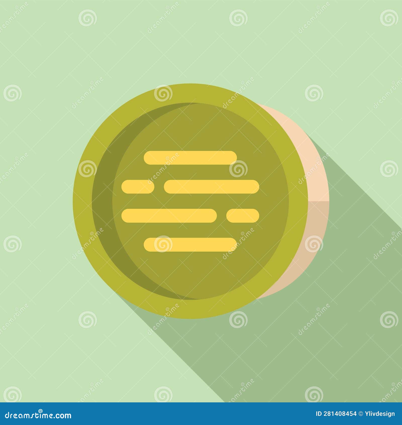 Flavor Capsule Icon Flat Vector. Cafe Espresso Stock Illustration - Illustration of linear, fine ...