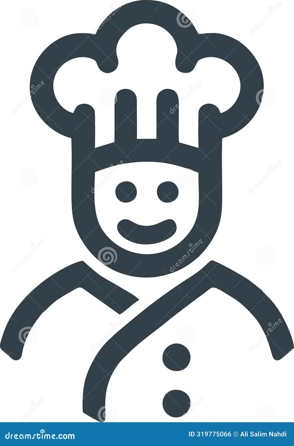 Flavorful Design Elements Chef Icons for Every Project Stock Vector ...