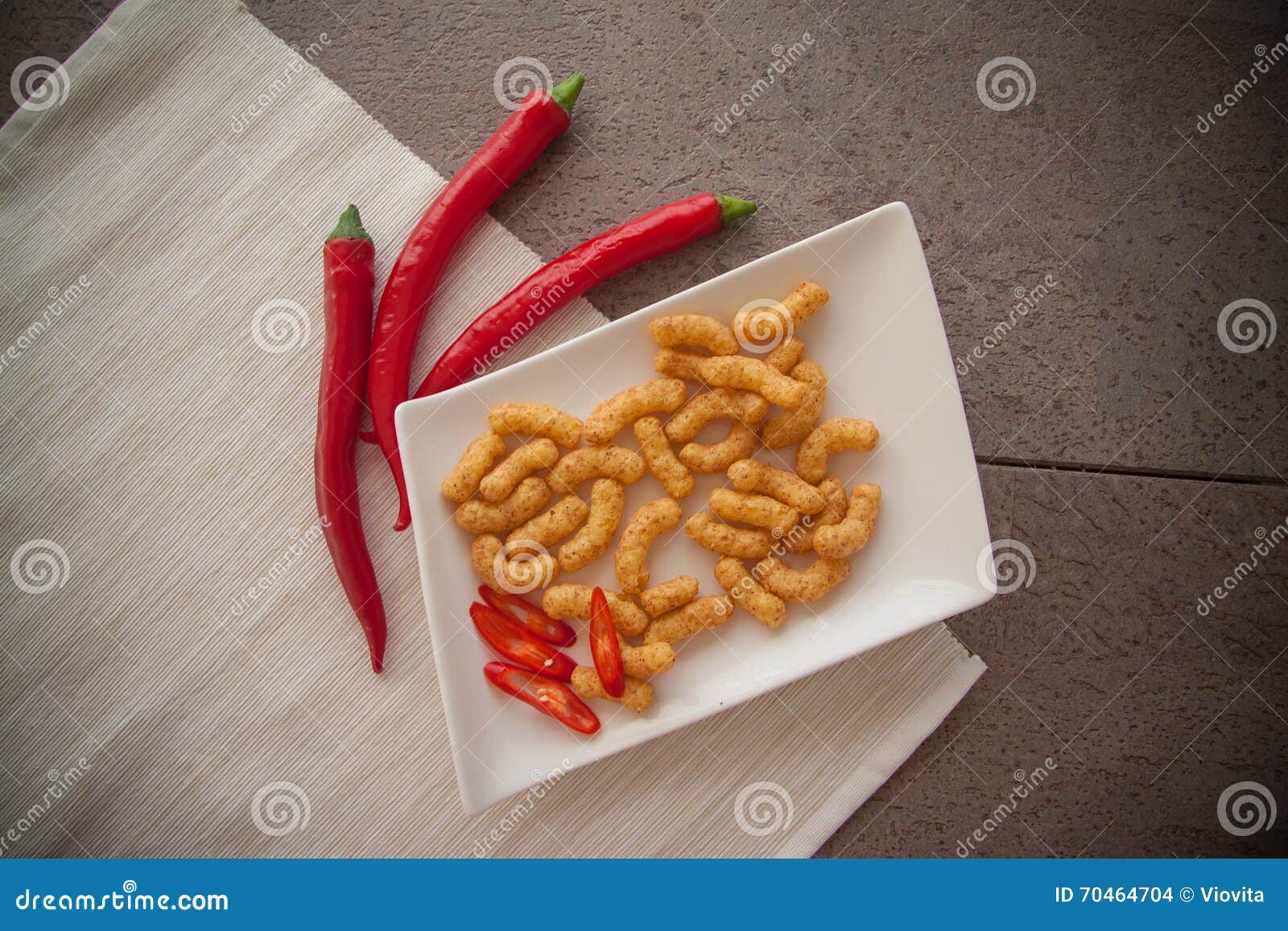 Flavoured corn chips stock photo. Image of corn, salty - 70464704