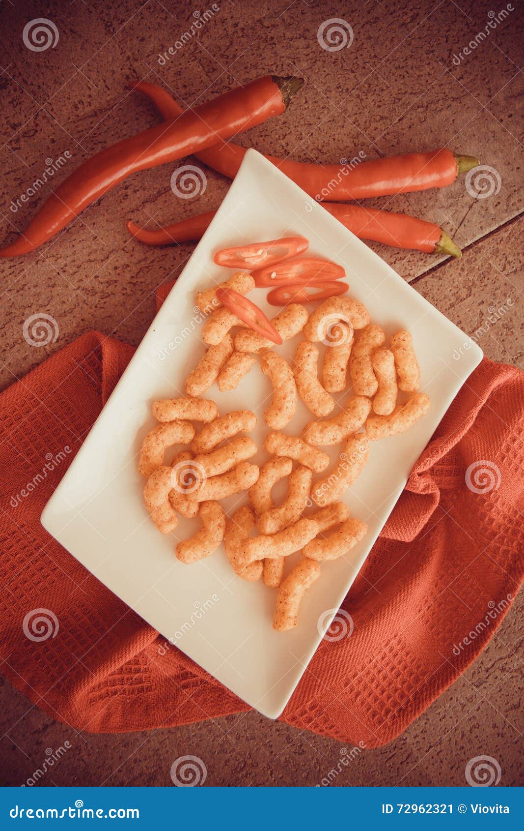 Flavoured corn chips stock image. Image of chilli, cream - 72962321