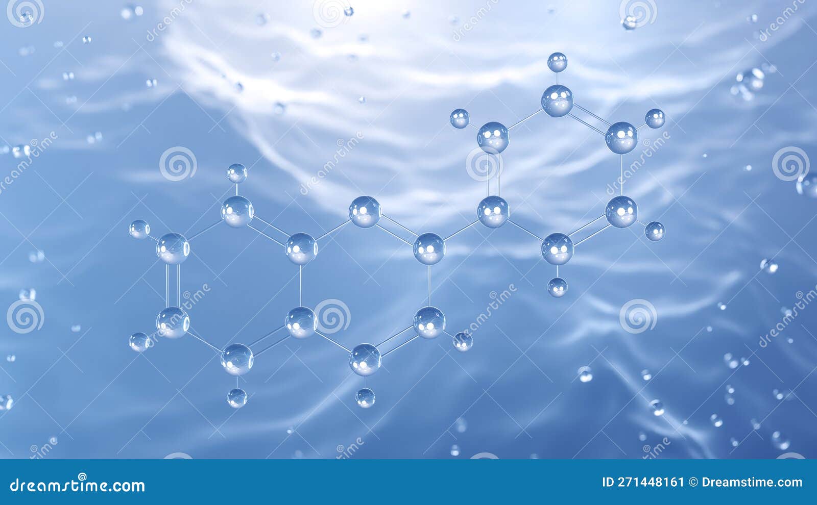 Flavylium Molecular Structure, 3d Model Molecule, Pigments, Structural ...