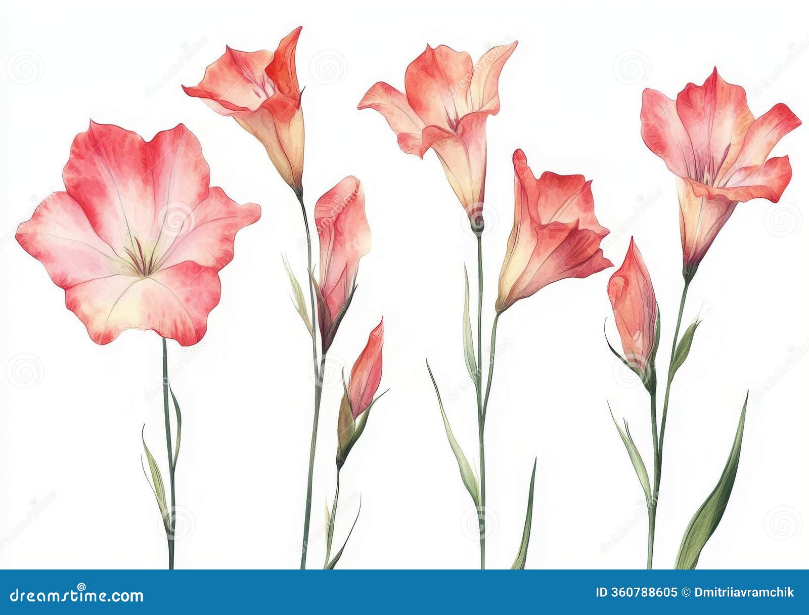 A Flawless Floral Design Generated Using AI Technology Stock Image ...