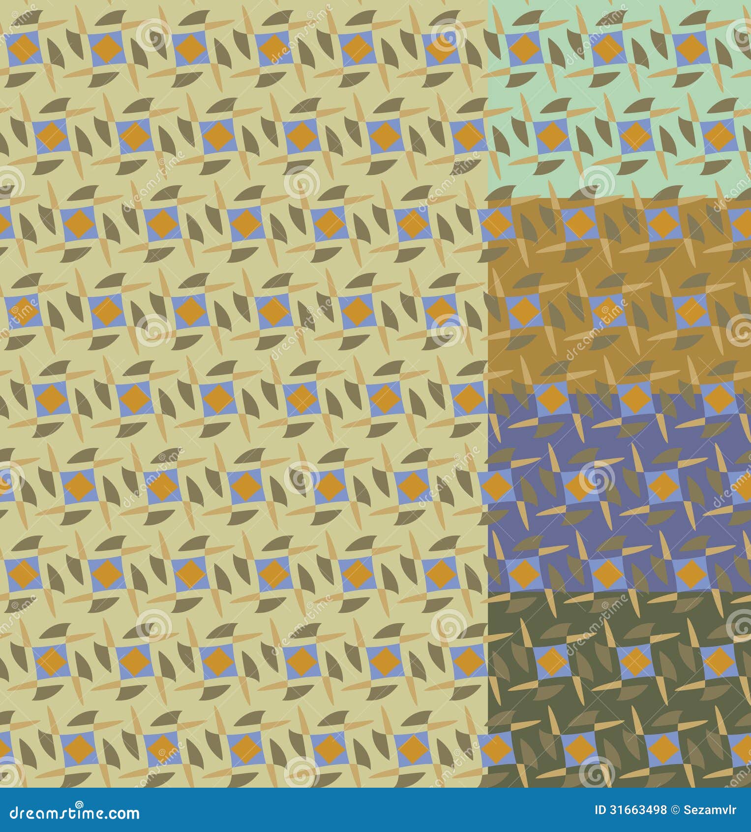 Flax_pattern stock vector. Illustration of lattice, lace - 31663498