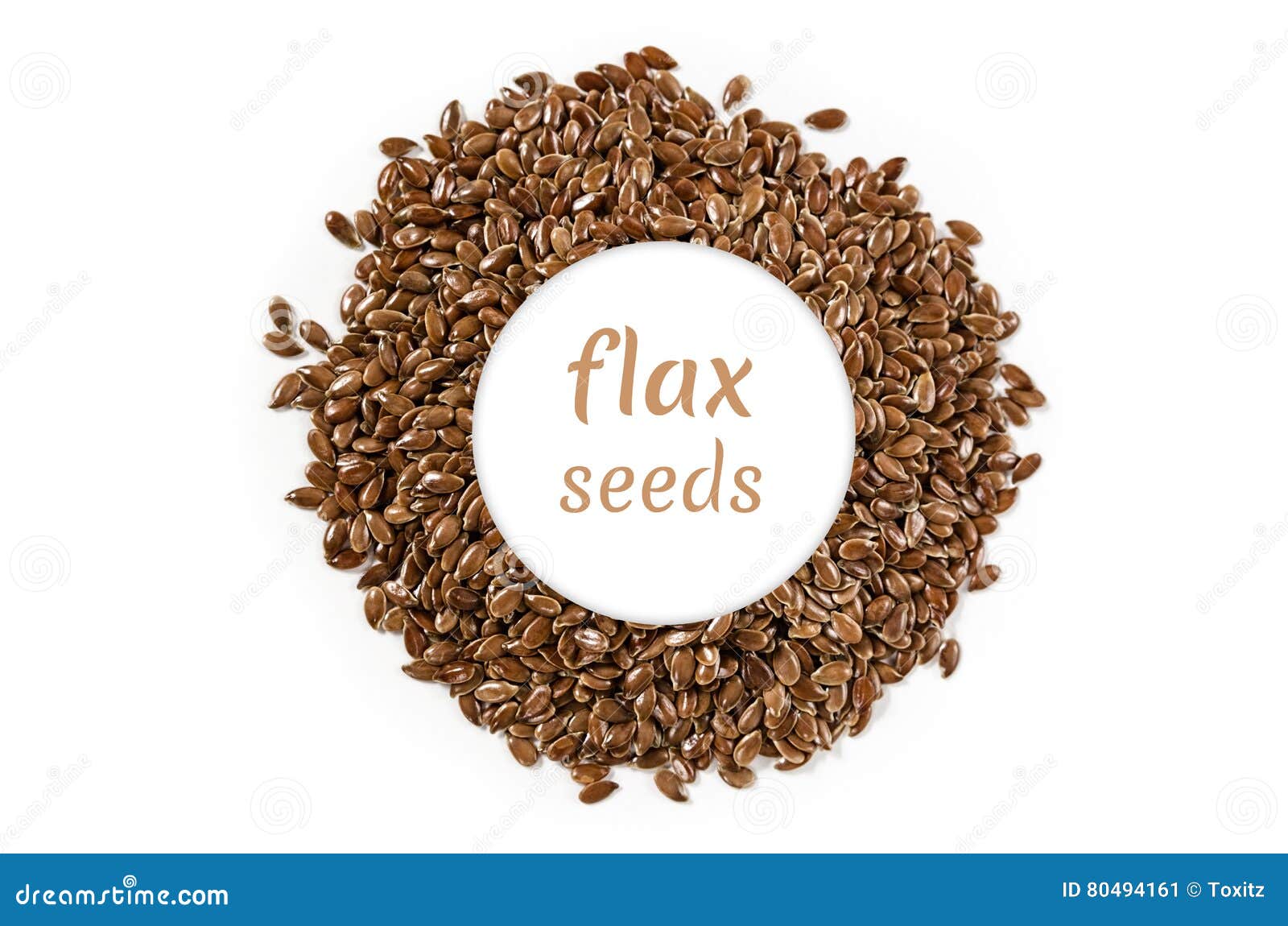 Flax Seeds As an Abstract Background Stock Image - Image of grains ...