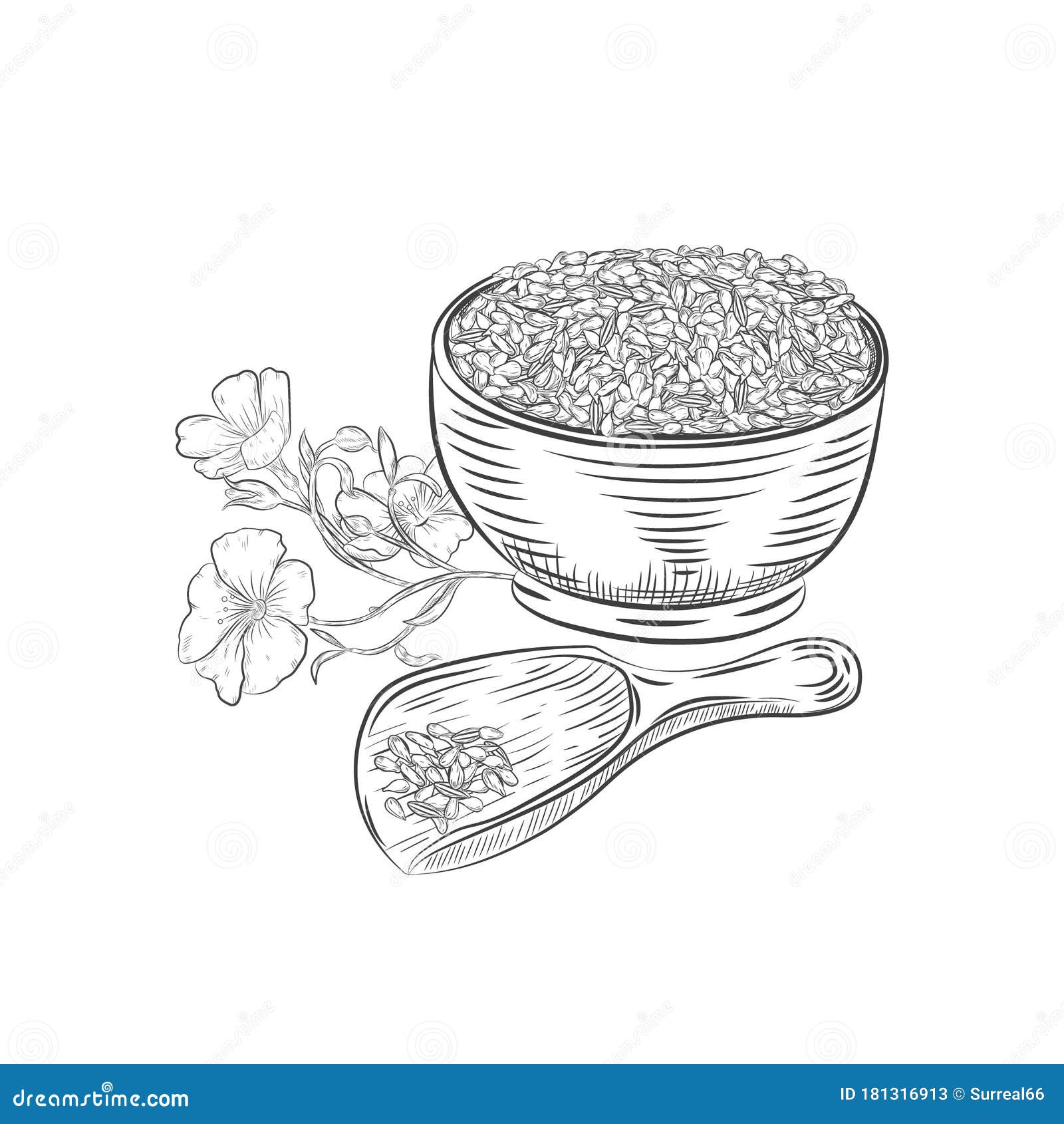 Scoop Linseed Stock Illustrations – 6 Scoop Linseed Stock Illustrations ...