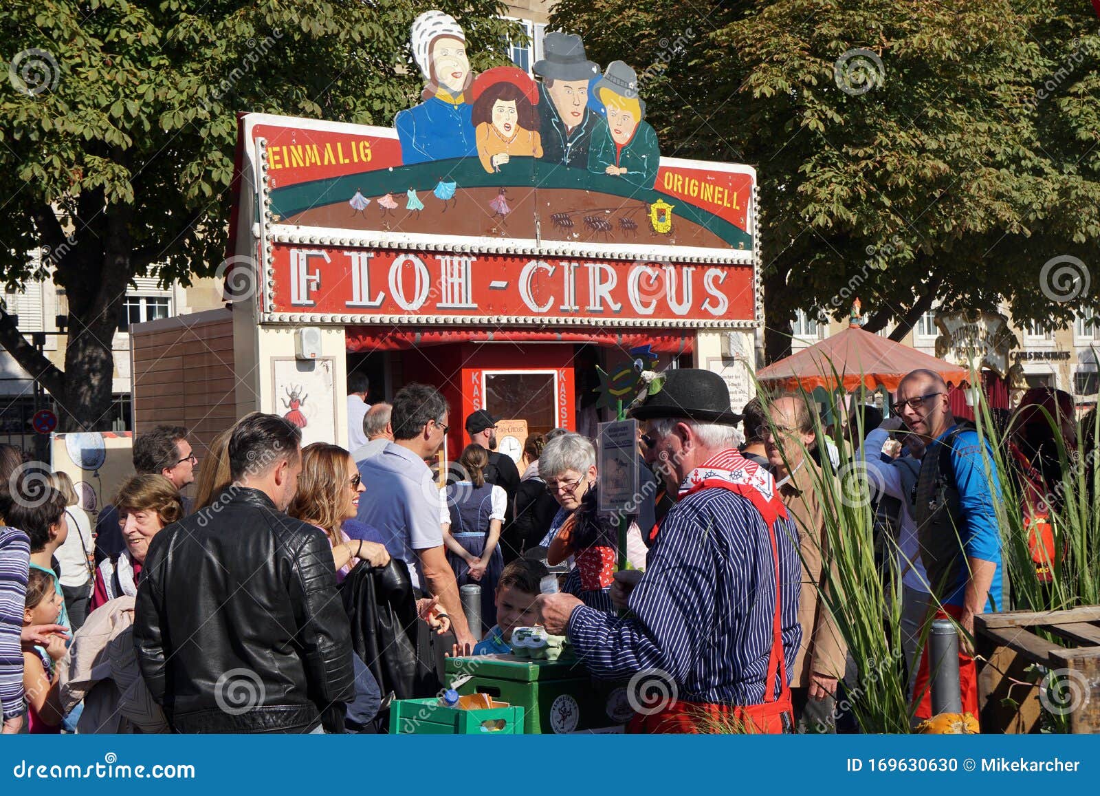 Flea circus editorial image. Image of funfair, germany - 169630630