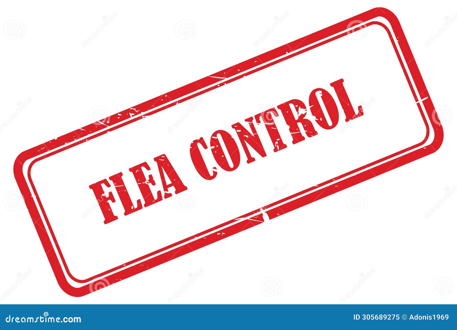 Flea Infested Dog, Scratching Fleas Illustration Cartoon Style Drawing ...