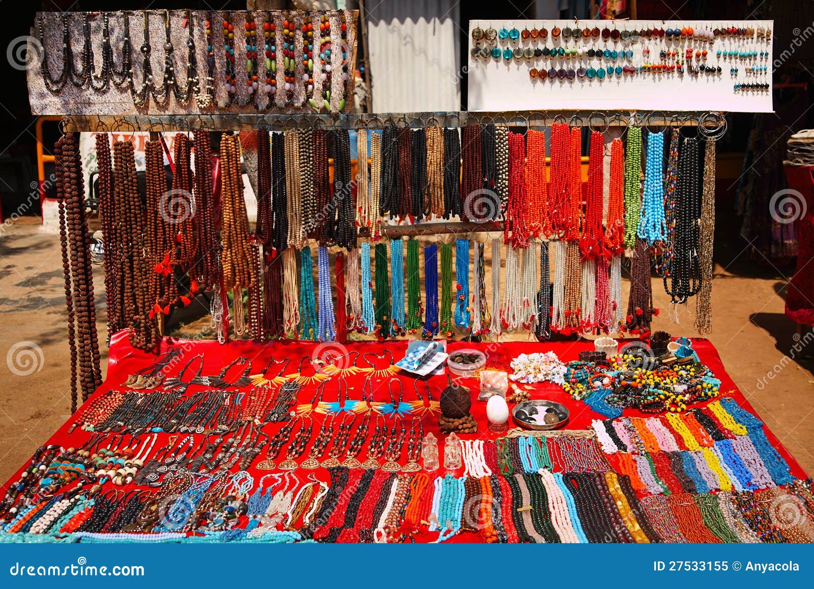 Flea market in India stock image. Image of flea, tourism - 27533155