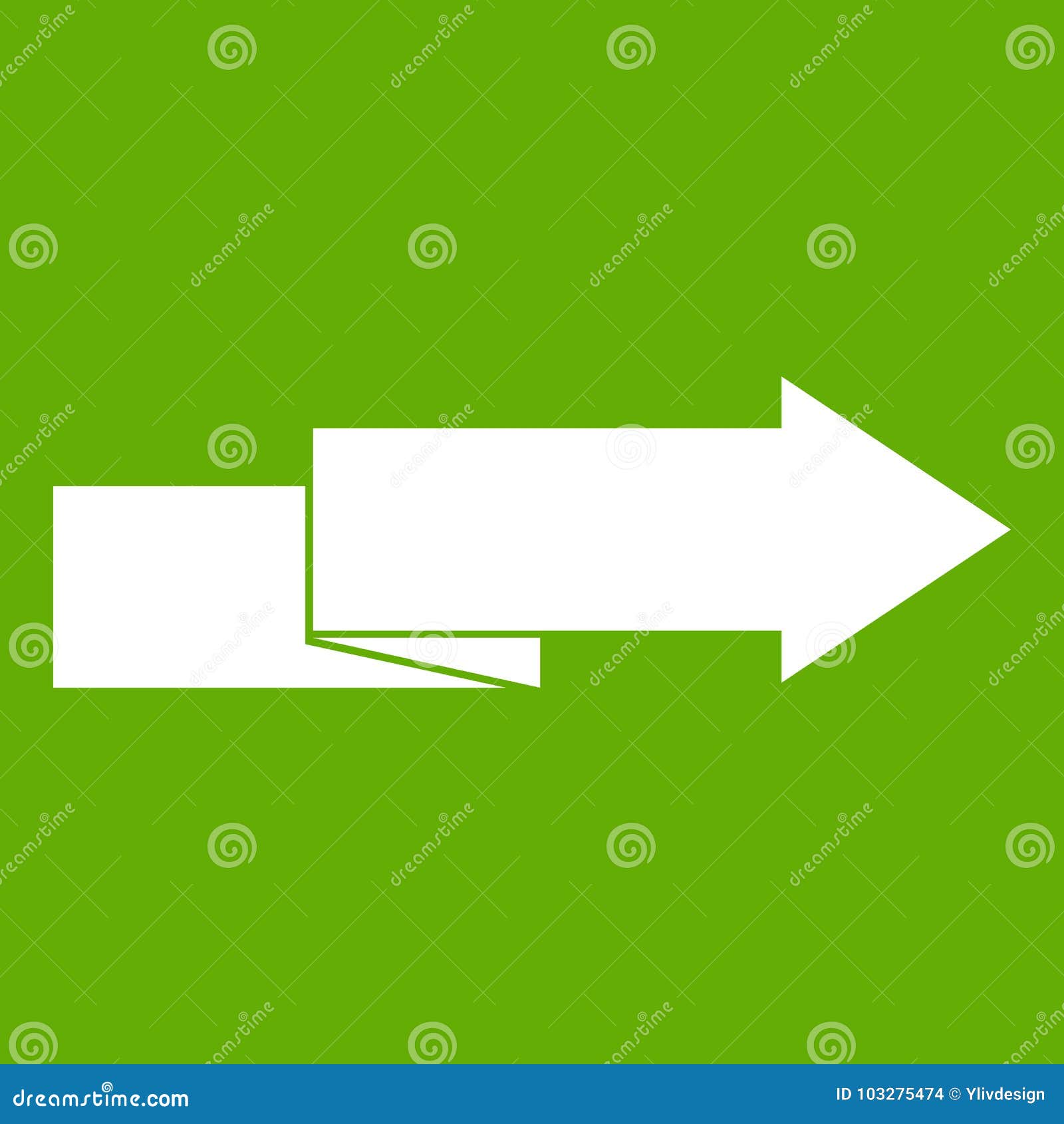 Flecha Al Verde Correcto Del Icono Ilustración del Vector - Ilustración ...