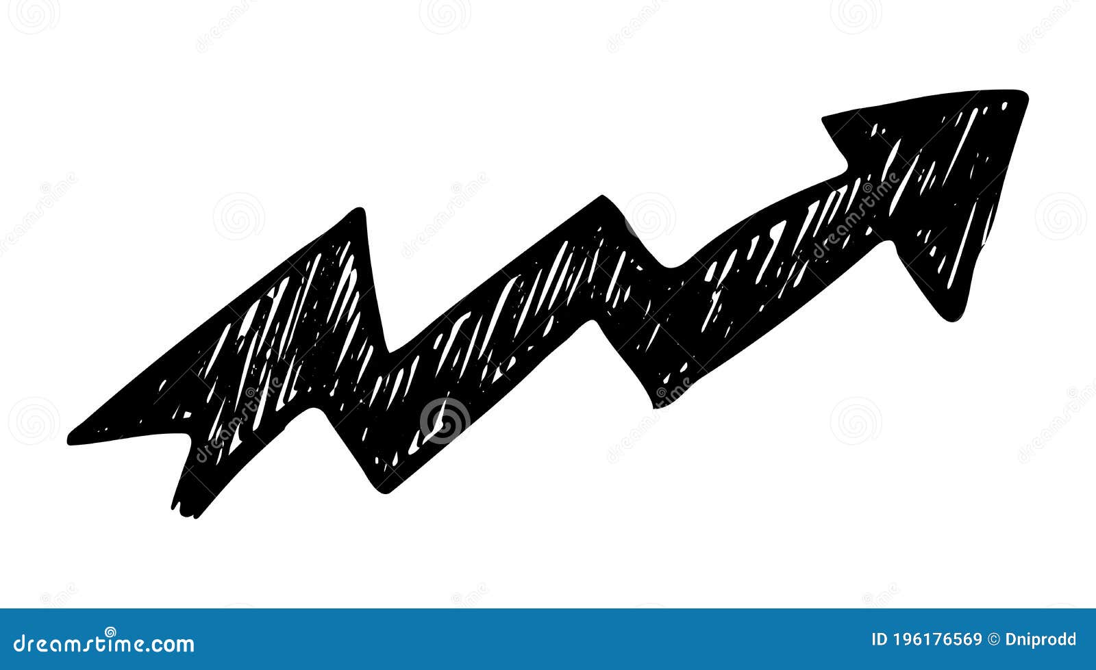 Flecha Dibujada a Mano Negra. Dibujo De La Flecha Del Doodle ... Flecha Dibujada a Mano Negra. Dibujo De La Flecha Del Doodle ...
