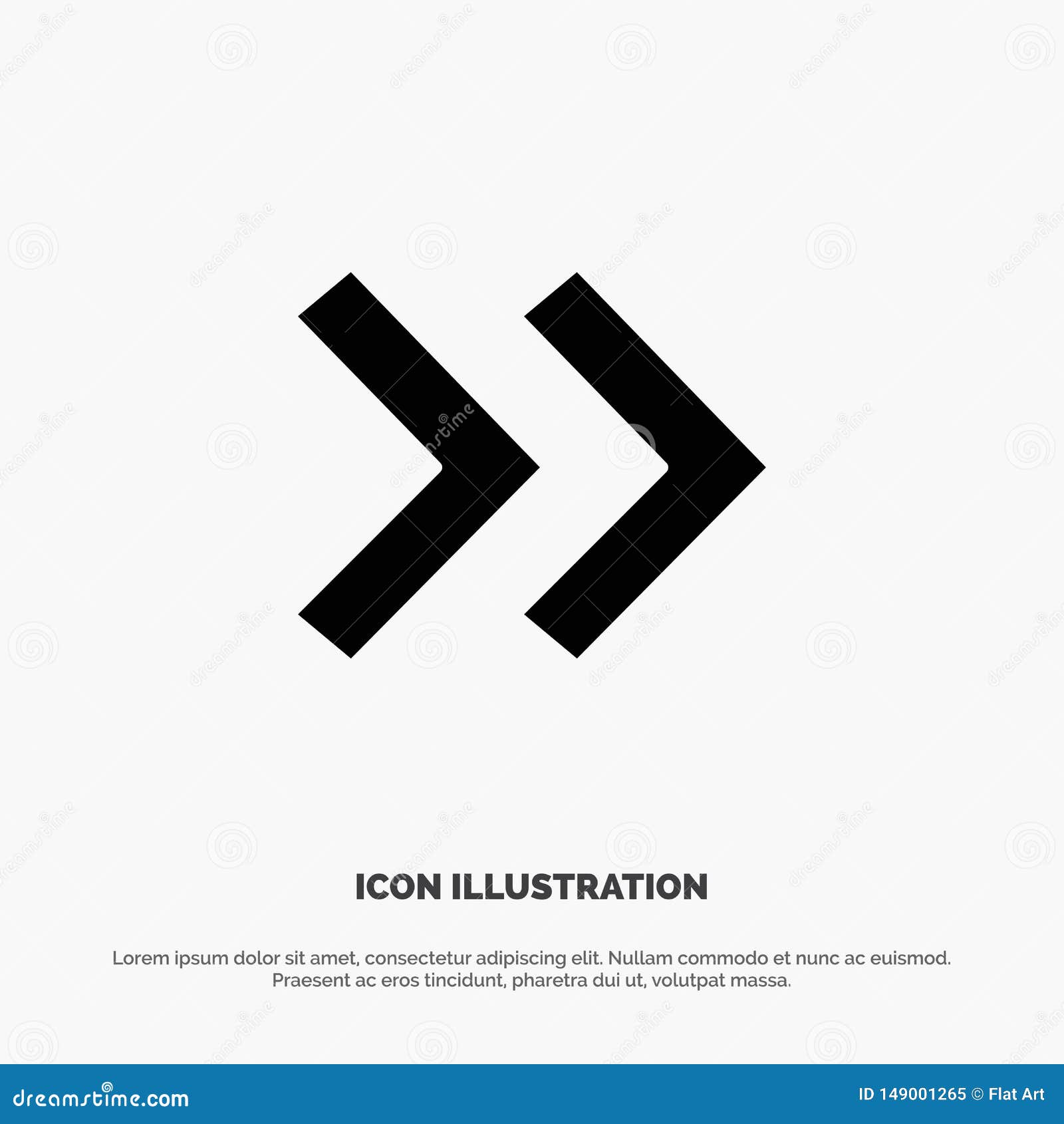 Flecha, Flechas, Vector Sólido Correcto Del Icono Del Glyph Ilustración ...