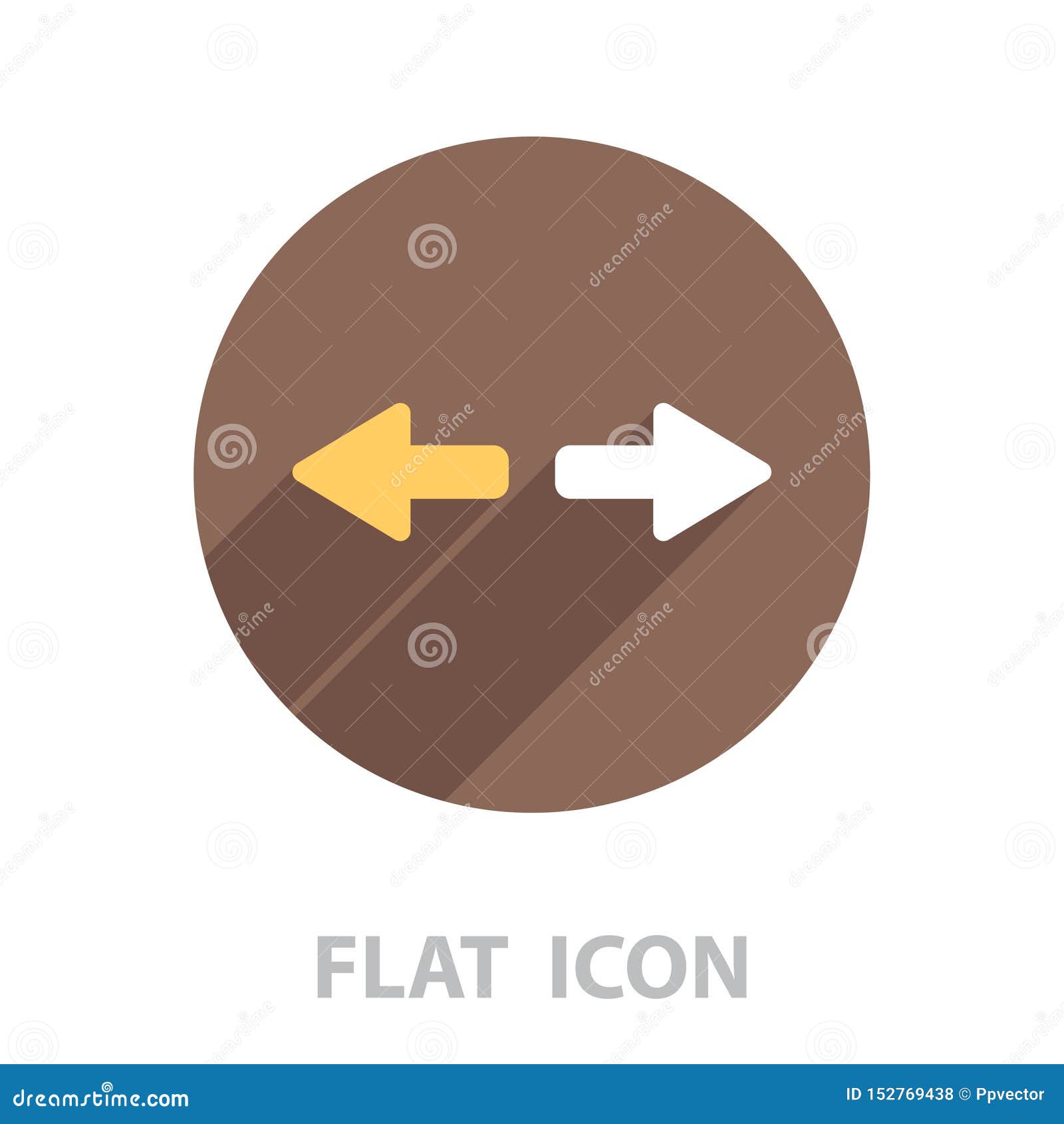 Flecha a Los Left and Right Vector Ilustración del Vector - Ilustración ...