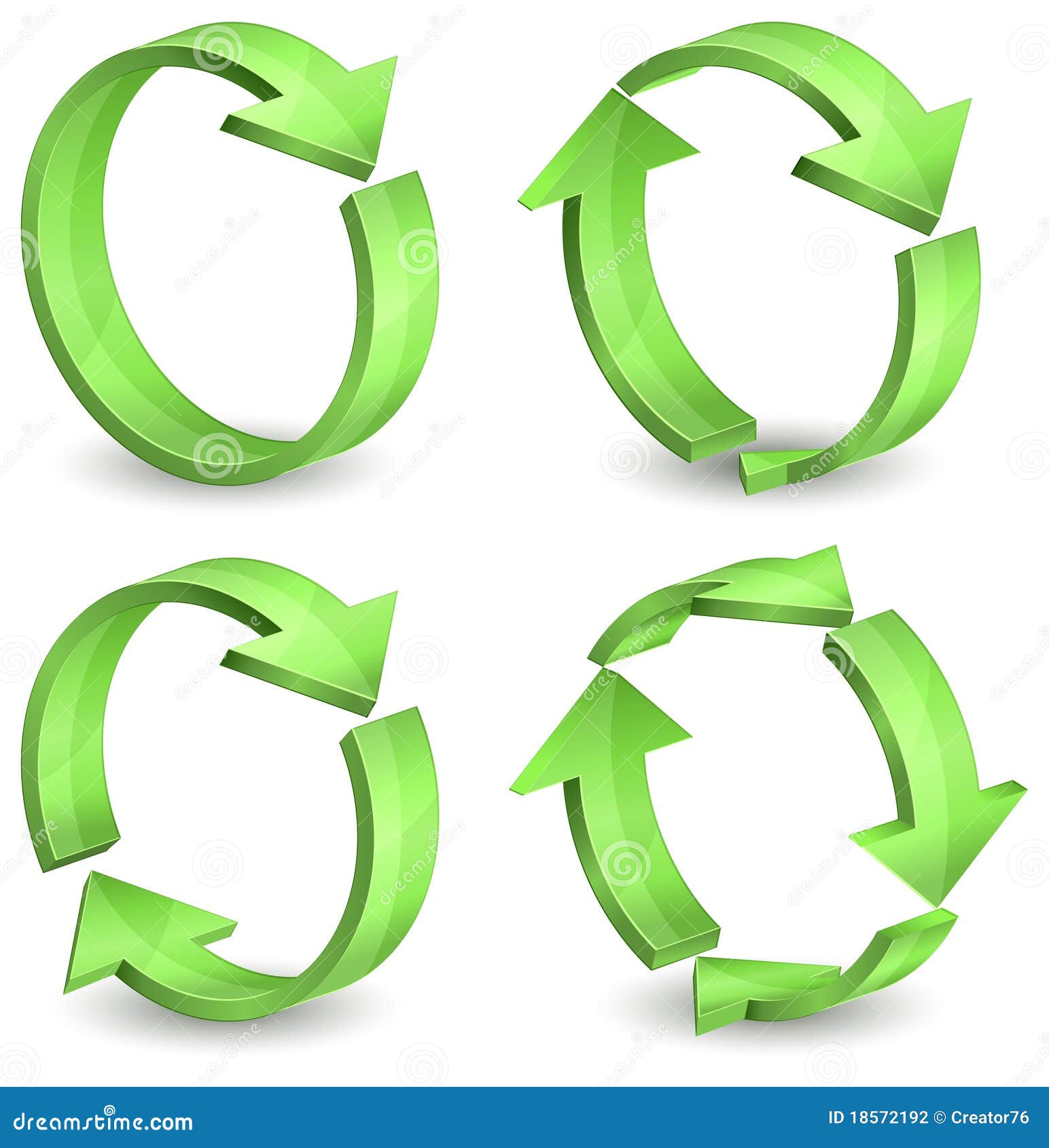 Flecha redondeada ilustración del vector. Ilustración de negocios ...