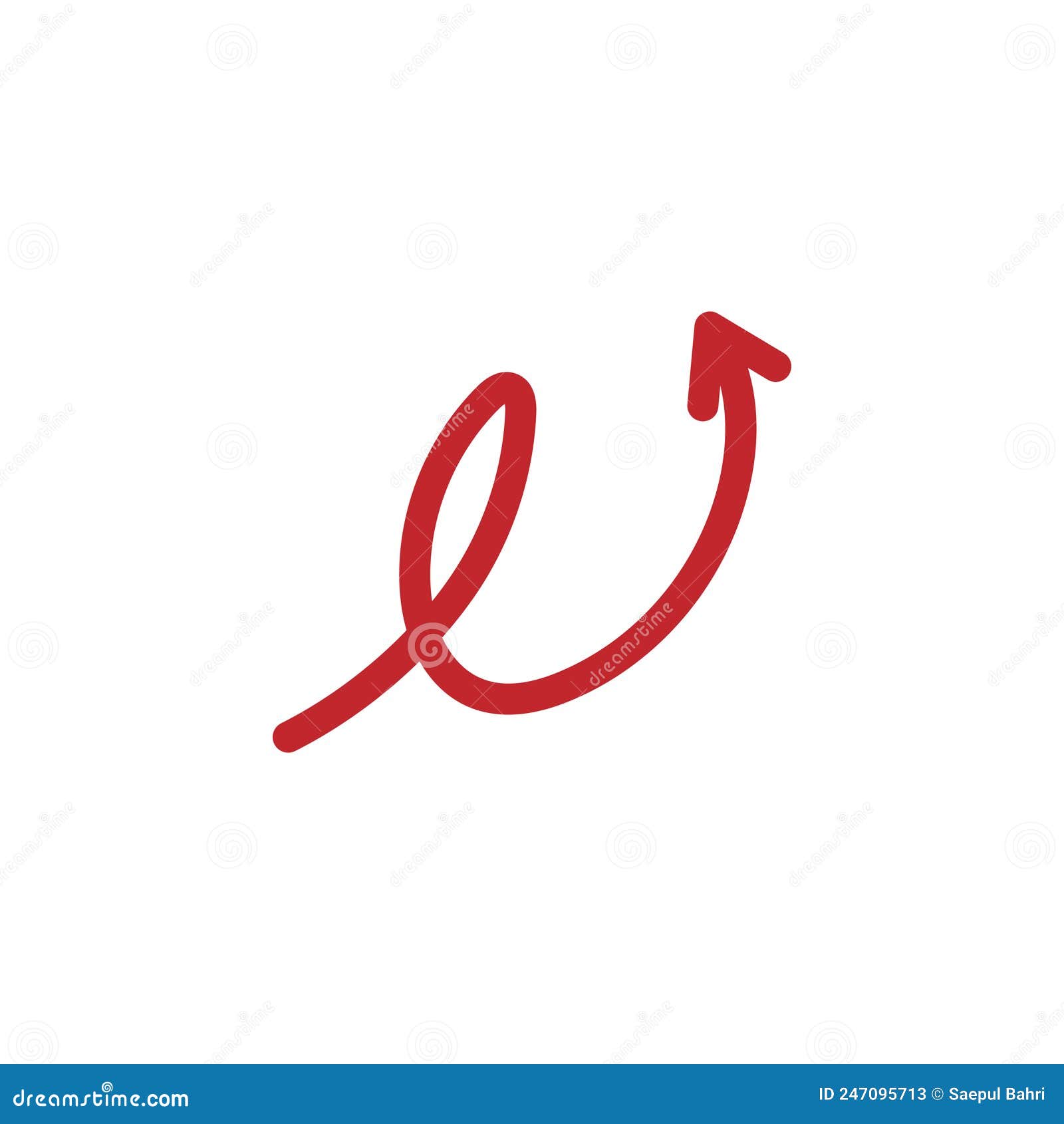 Flecha Roja Vectorial. Icono De Flechas Rojas. Icono Del Vector De ...