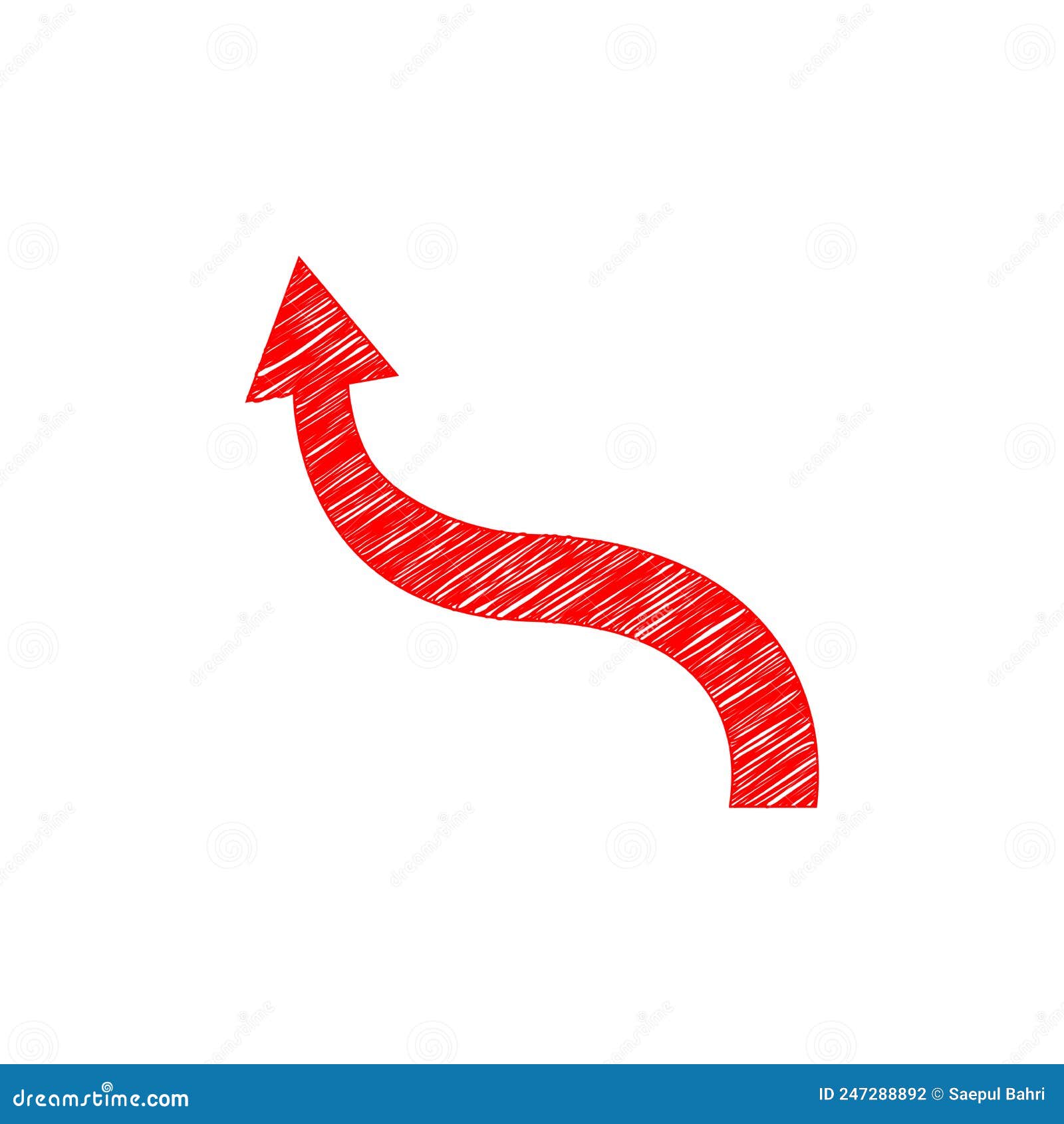 Flecha Roja Vectorial. Icono De Flechas Rojas. Icono Del Vector De ...