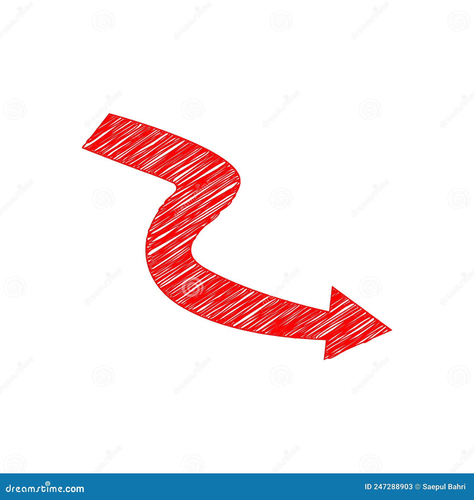 Flecha Roja Vectorial. Icono De Flechas Rojas. Icono Del Vector De ...