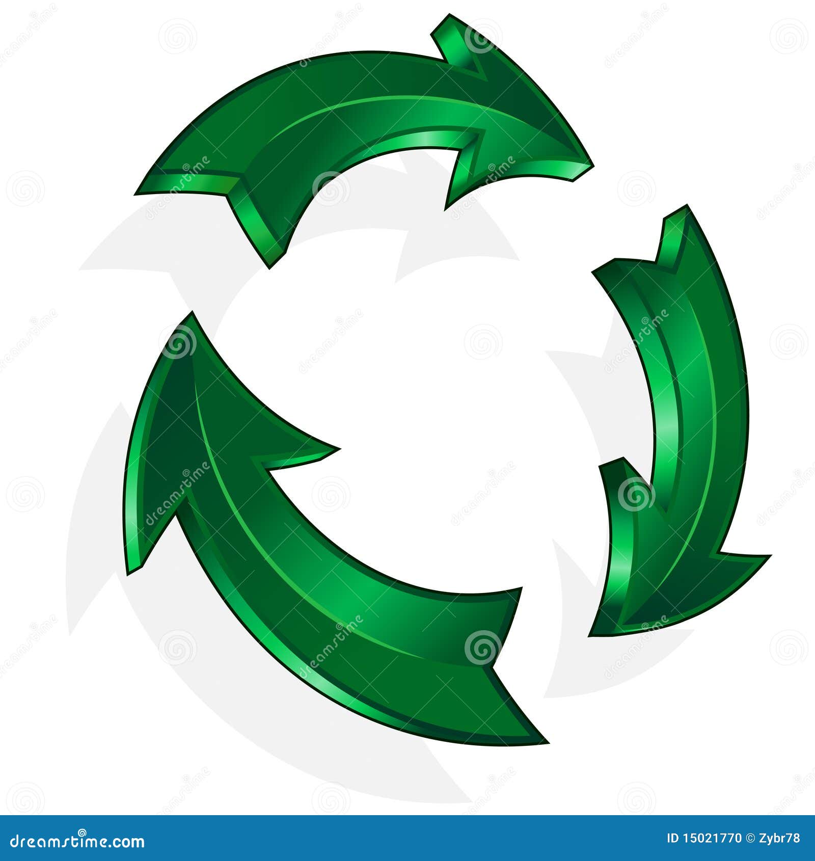 Flecha verde del vector ilustración del vector. Ilustración de pintura ...