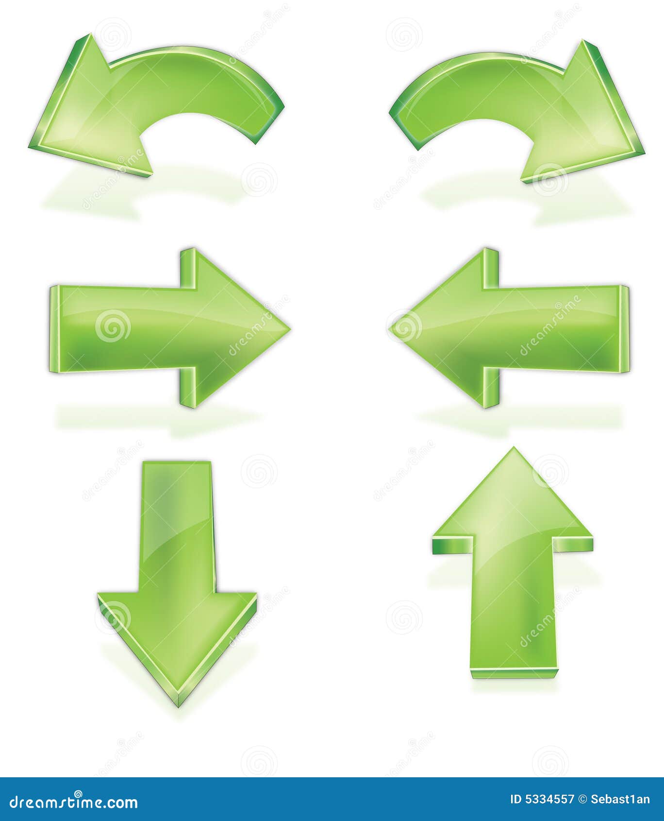 Flechas Fotografía de archivo libre de regalías - Imagen: 5334557