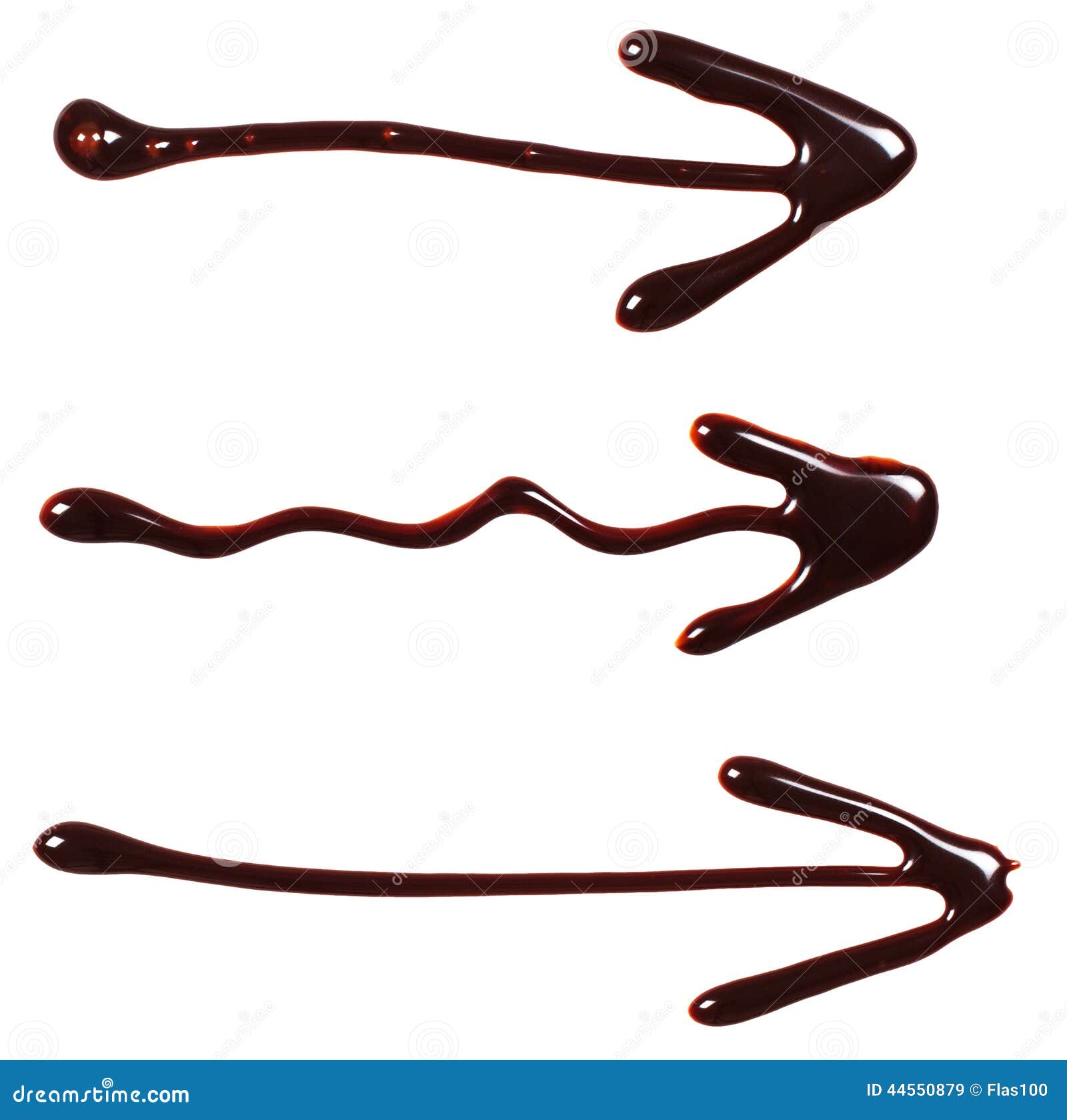 Flechas De La Salsa De Chocolate Imagen de archivo - Imagen de alimento ...