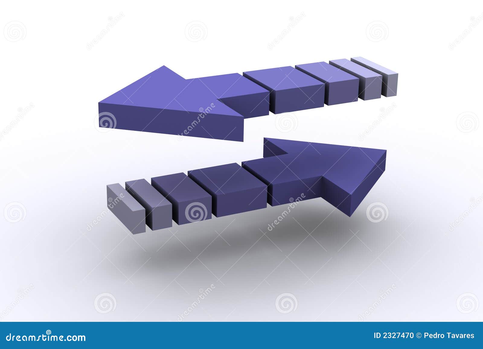 Flechas Invertidas Foto de archivo - Imagen: 2327470