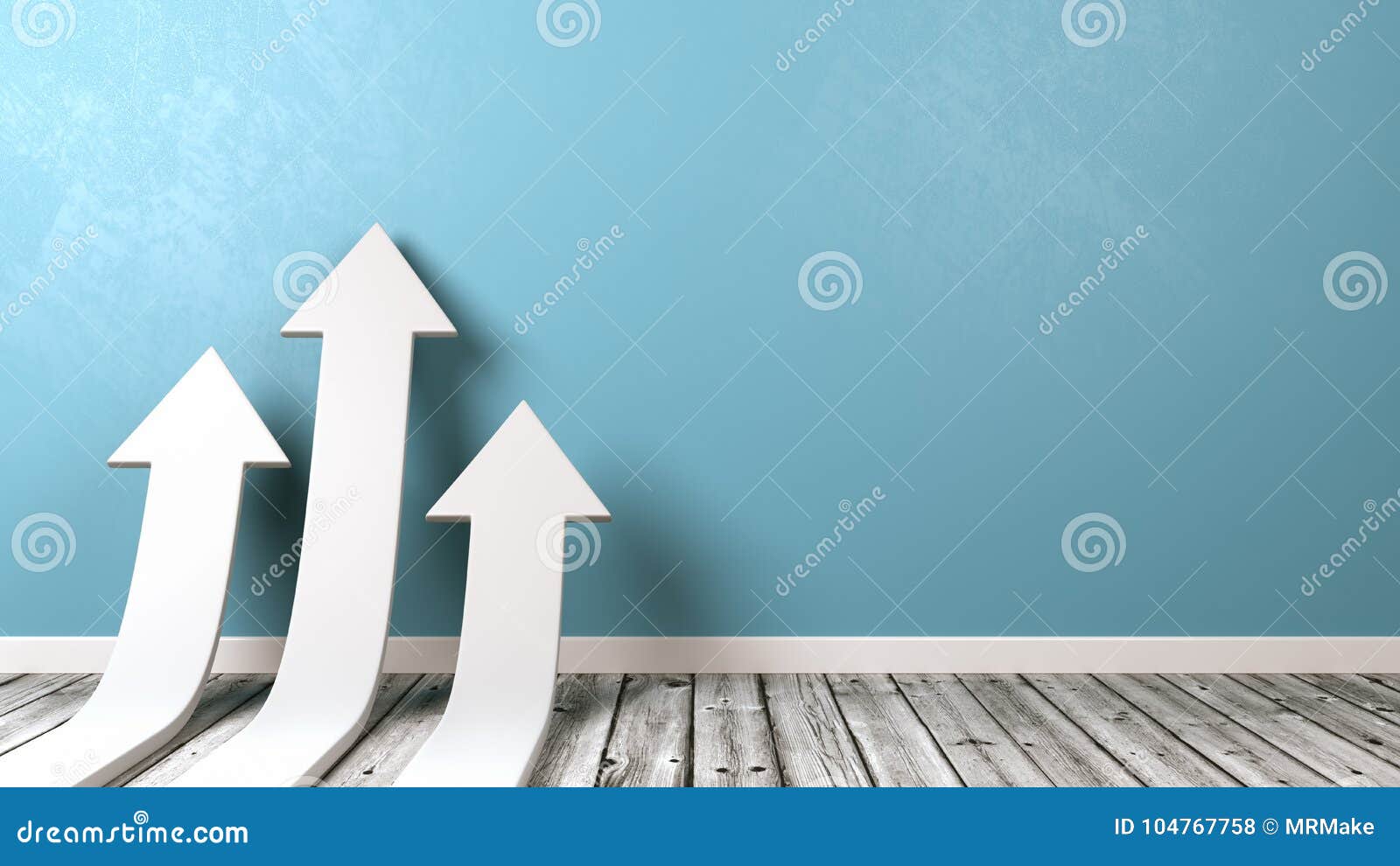 Flechas que suben en piso stock de ilustración. Ilustración de toma ...
