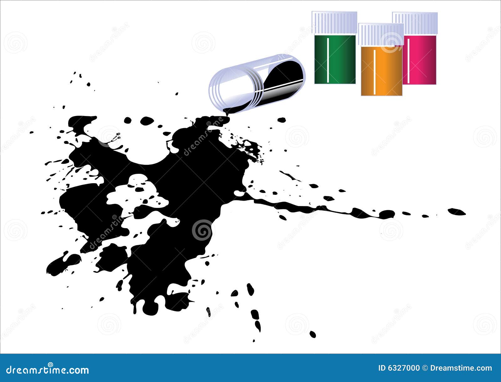 Fleck vektor abbildung. Illustration von splotches, unbeabsichtigt ...