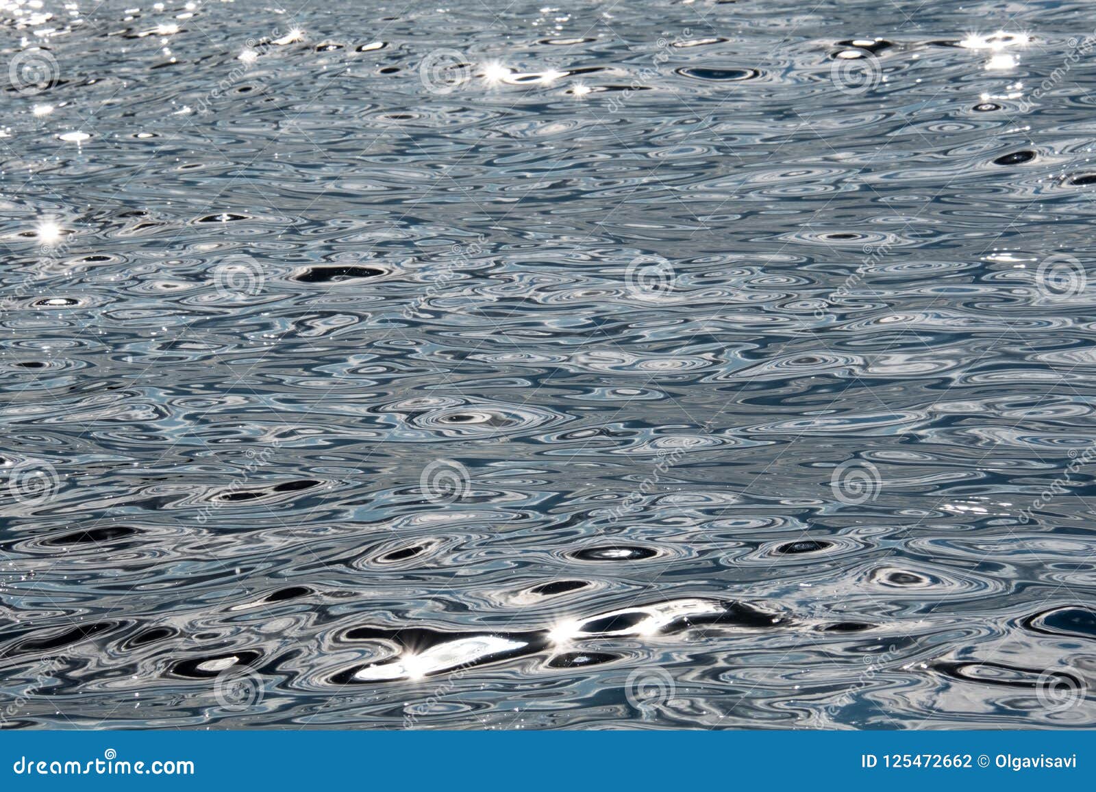 Calm Water Surface with Small Ripples Stock Photo - Image of color ...