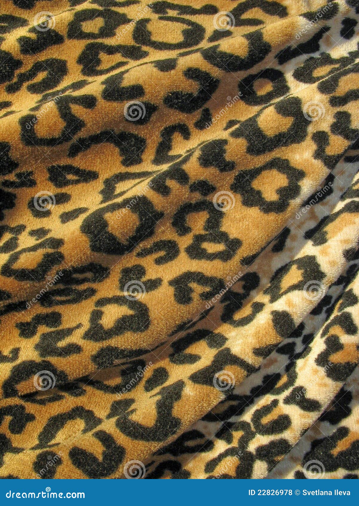 Fleecy Brown Draped Leopard Skin Fabric Stock Photos - Free & Royalty ...
