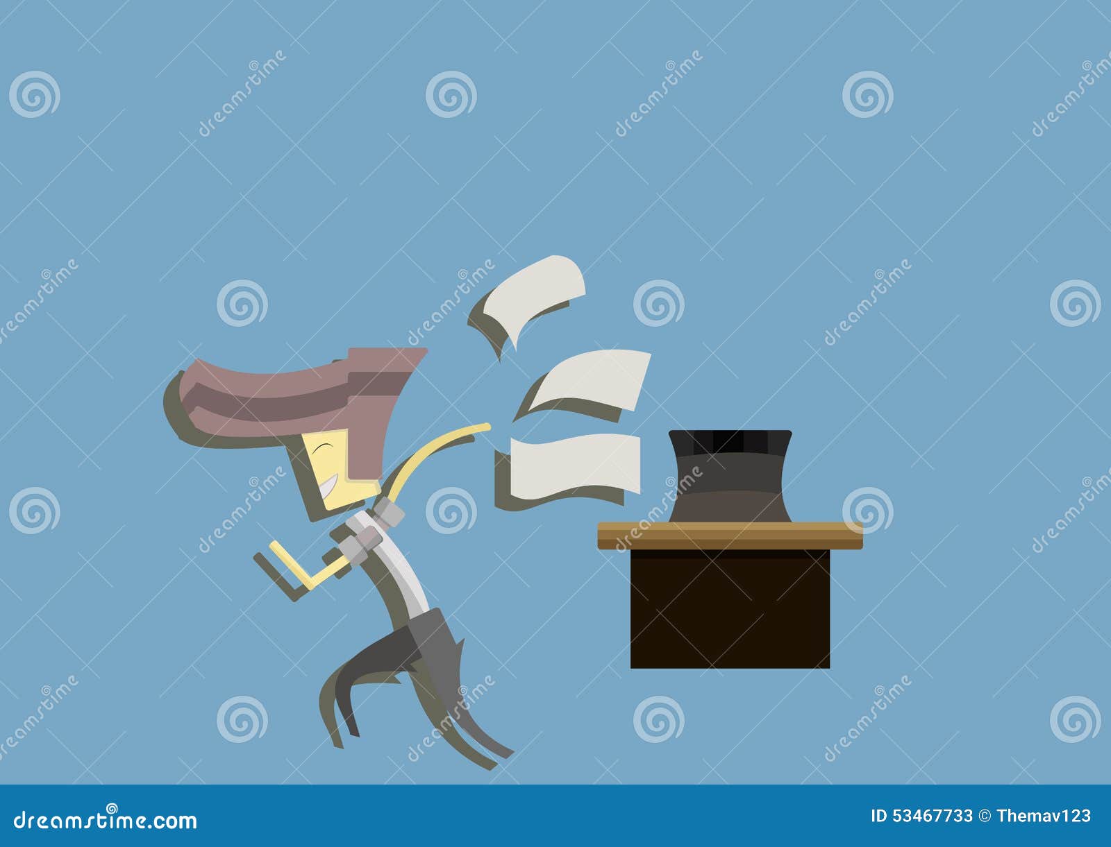 Robbers Hat Cartoon Vector | CartoonDealer.com #14893143