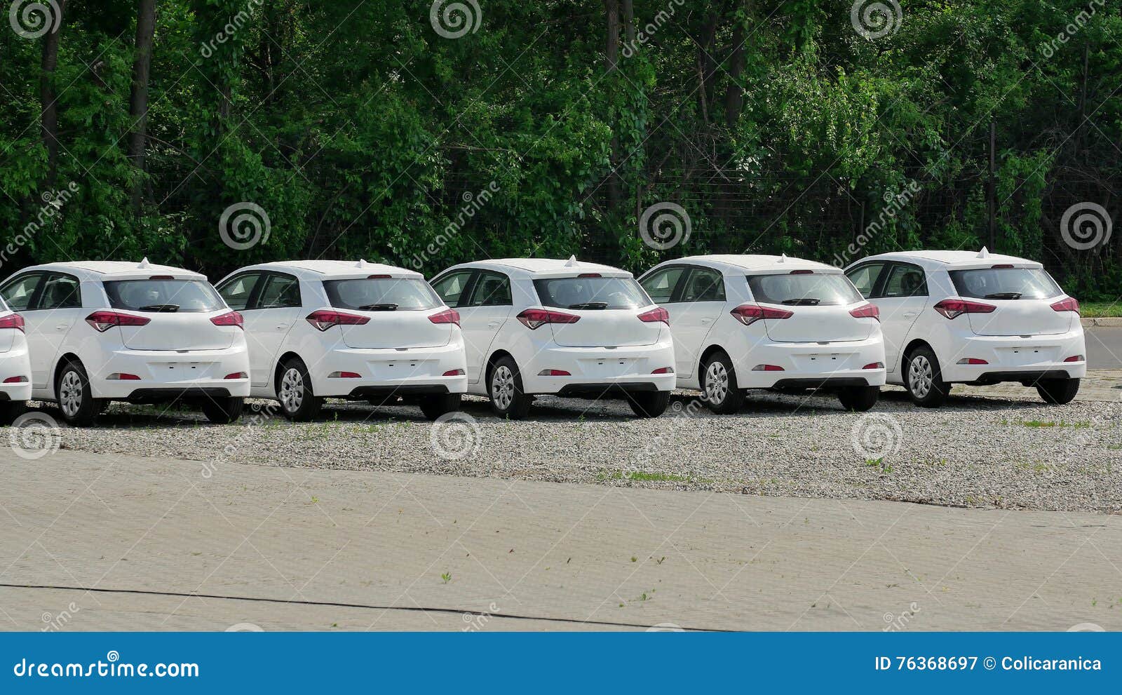 Fleet of cars stock image. Image of black, parallel, directions - 76368697