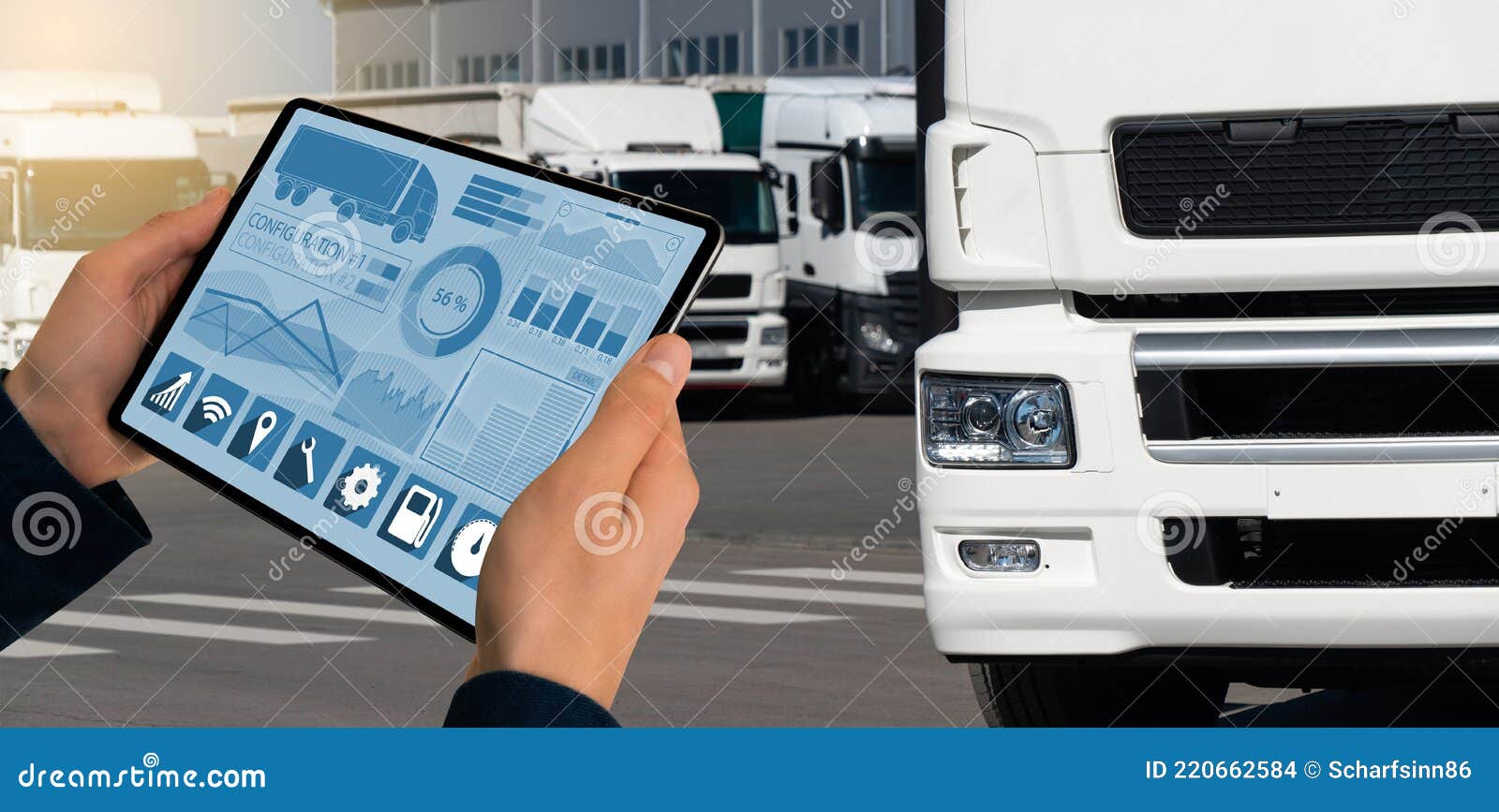 FMS - Fleet Management System Acronym With Marker, Business Concept ...