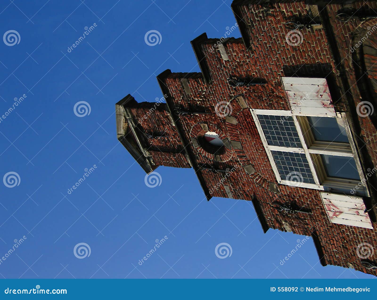 Flemish house stock photo. Image of real, netherlands, historical - 558092