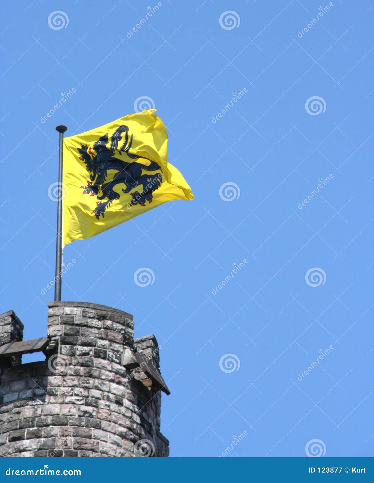 Flemish Lion Stock Image | CartoonDealer.com #123877