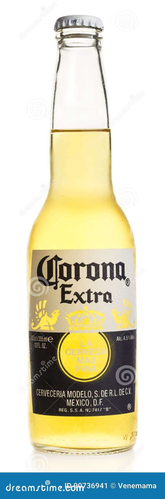 Fles Mexicaans Corona Extra-bier Redactionele Foto - Image of extra ...