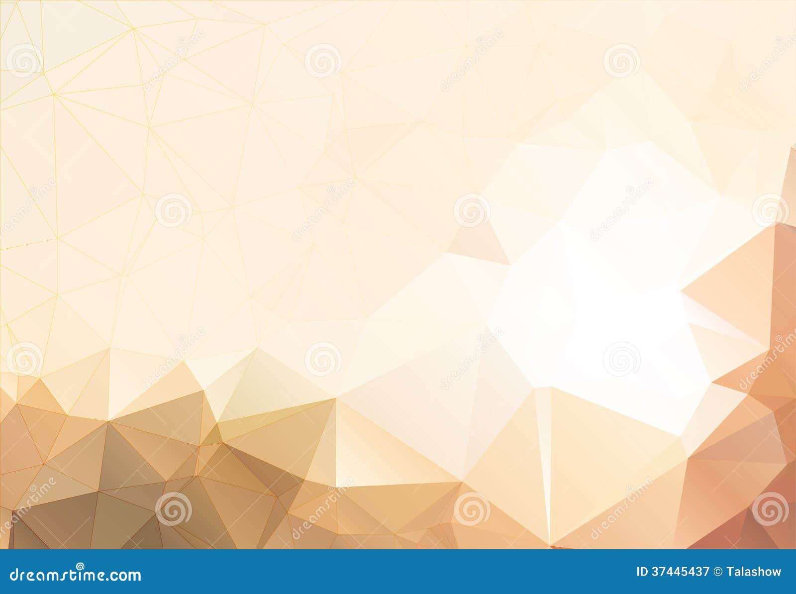 Flesh Color Abstract Background Polygon Stock Vector - Illustration of ...