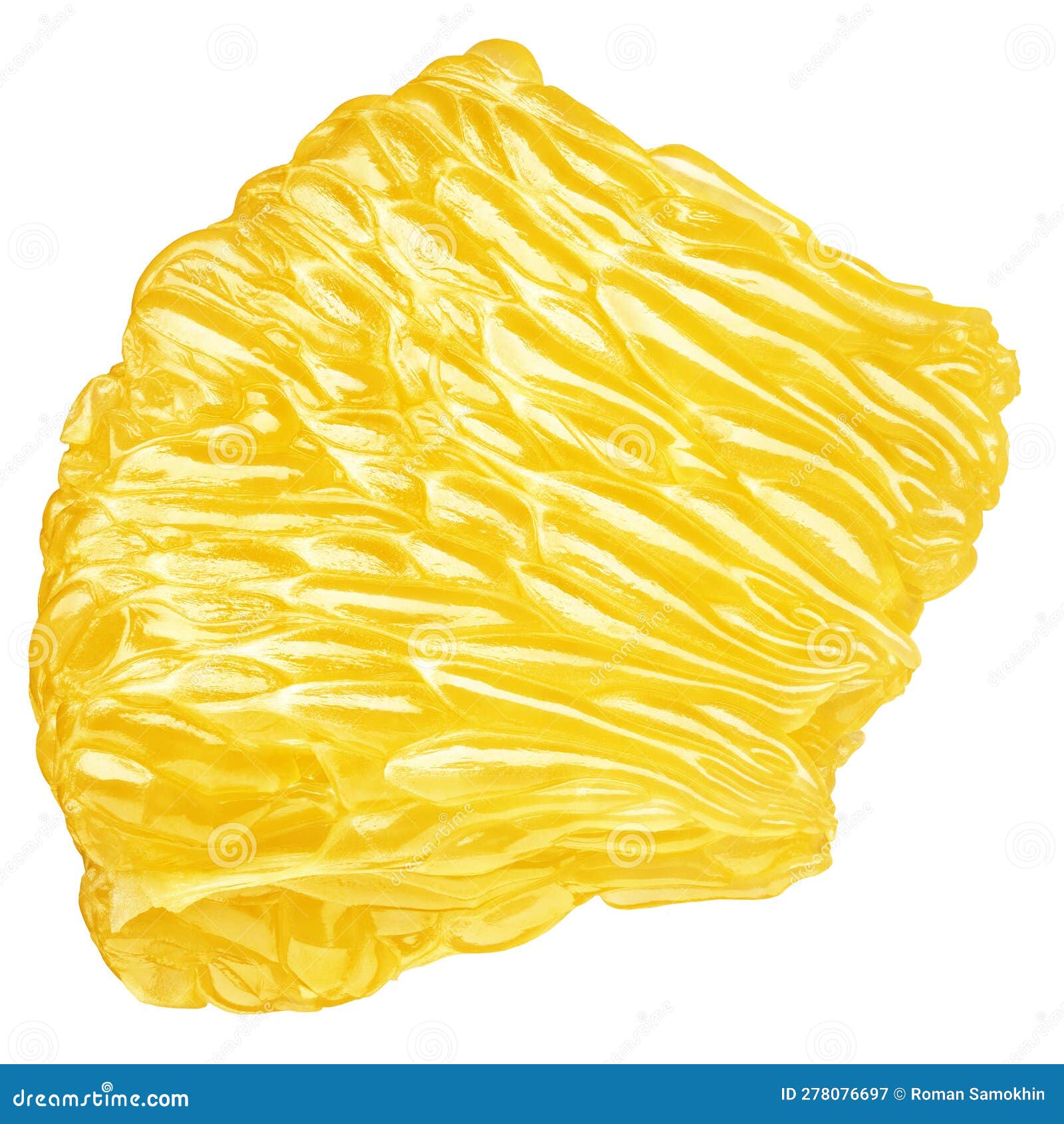 Flesh of Lemon Citrus Fruit Isolated on White Stock Image - Image of ...