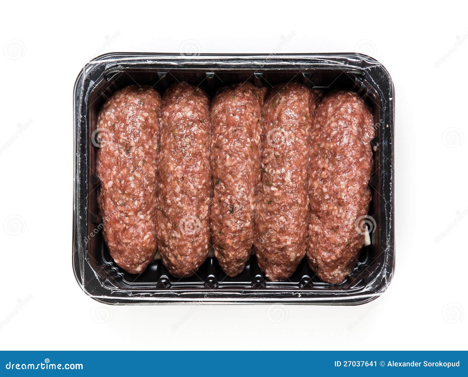 Flesh Meat Product for Cooking Packed in Box Stock Image - Image of ...