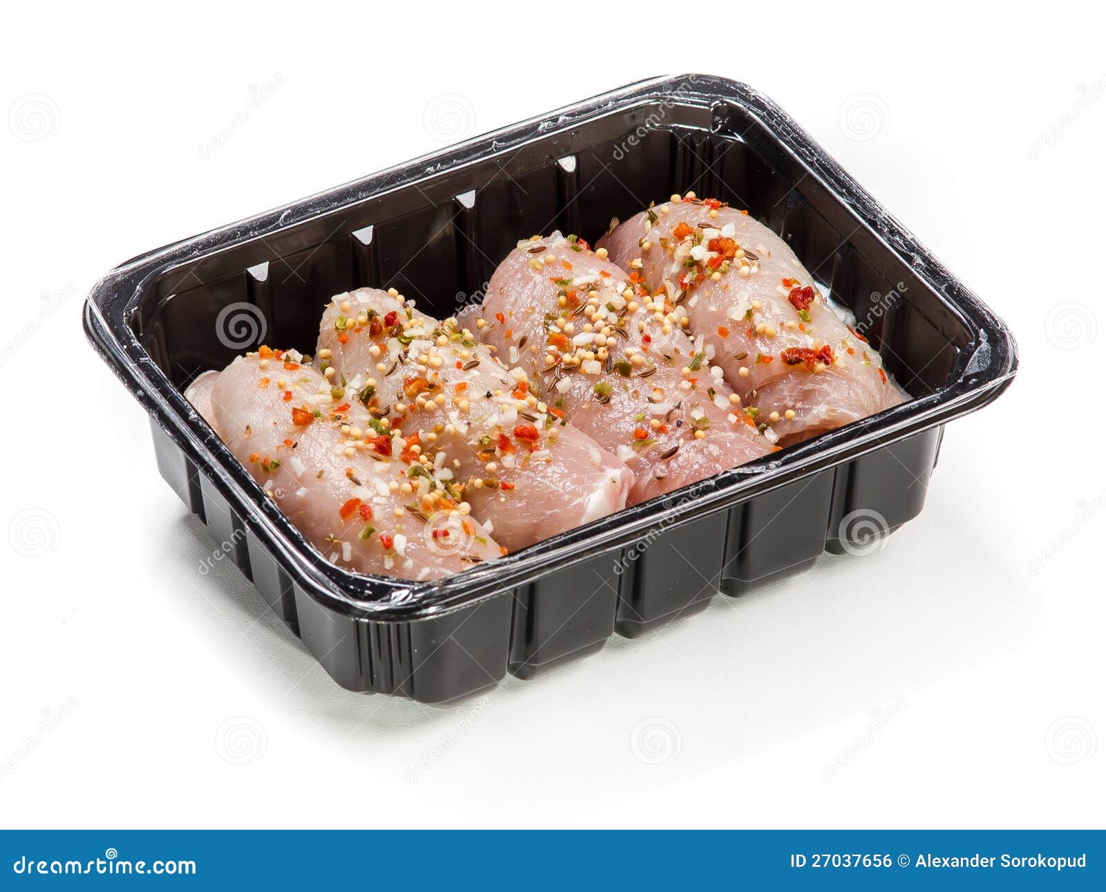 Flesh Meat Product for Cooking Packed in Box Stock Photo - Image of ...