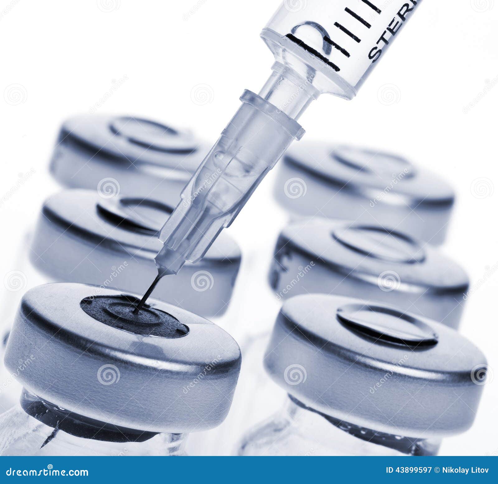 Flesjes en spuit stock afbeelding. Image of zwart, mensen - 43899597